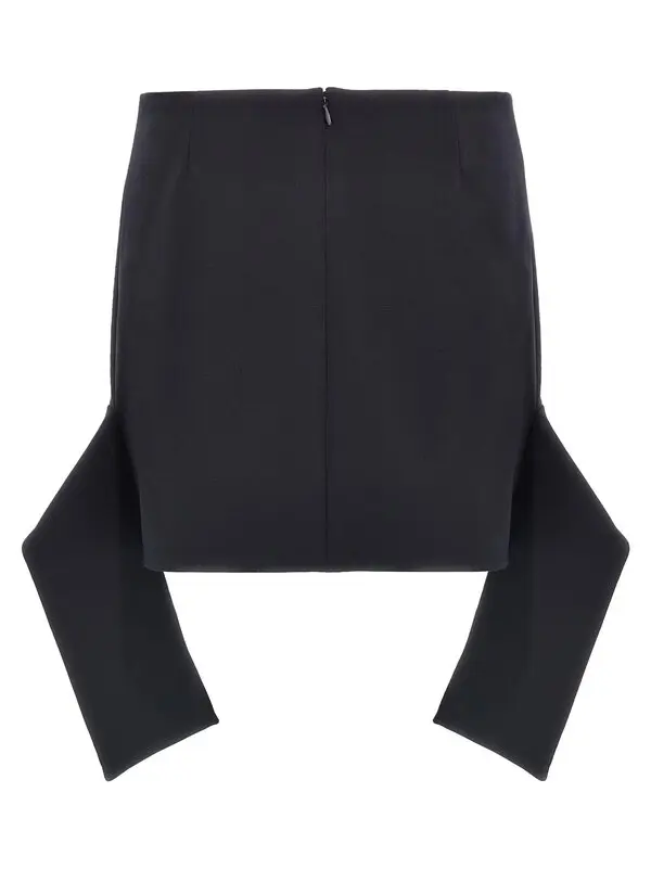 COURREGES Reversed Belt Mini' Skirt