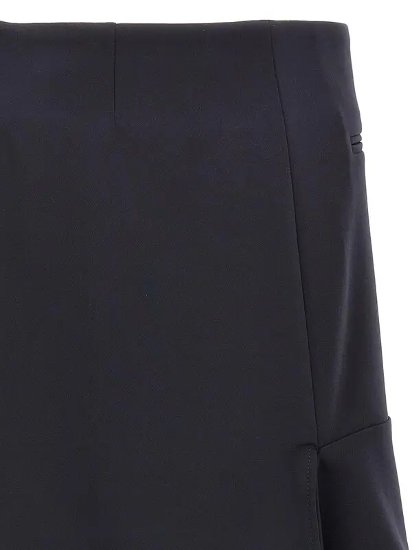 COURREGES Reversed Belt Mini' Skirt