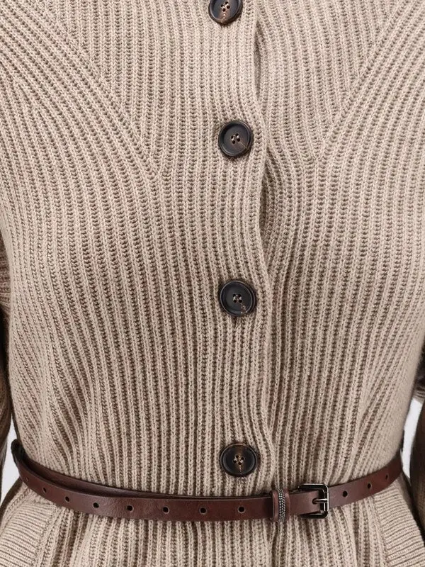 Brunello Cucinelli Cardigan - Brown