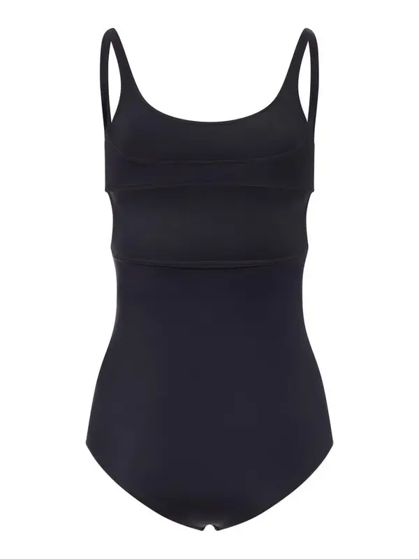 COURREGES Cut-out Swimsuit - Black