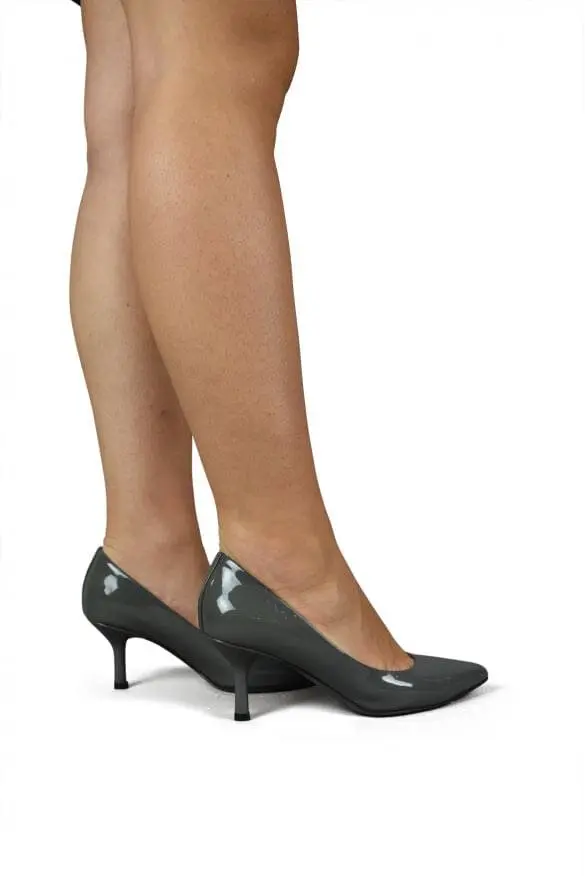 Walter Steiger Leather Pumps - Gray