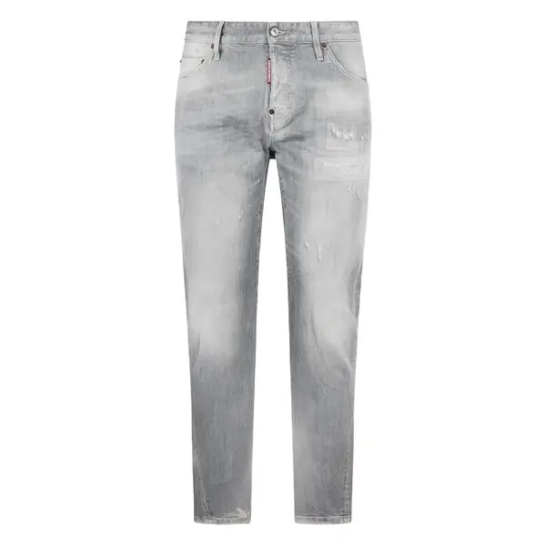 Dsquared2 Grey Denim Regular & Straight-leg Jeans