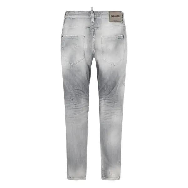 Dsquared2 Grey Denim Regular & Straight-leg Jeans