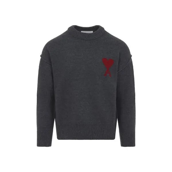 AMI Paris Adc Crewneck Sweater