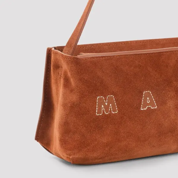 Marni Museo Hobo Pochette - Brown