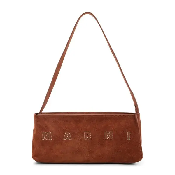 Marni Museo Hobo Pochette - Brown