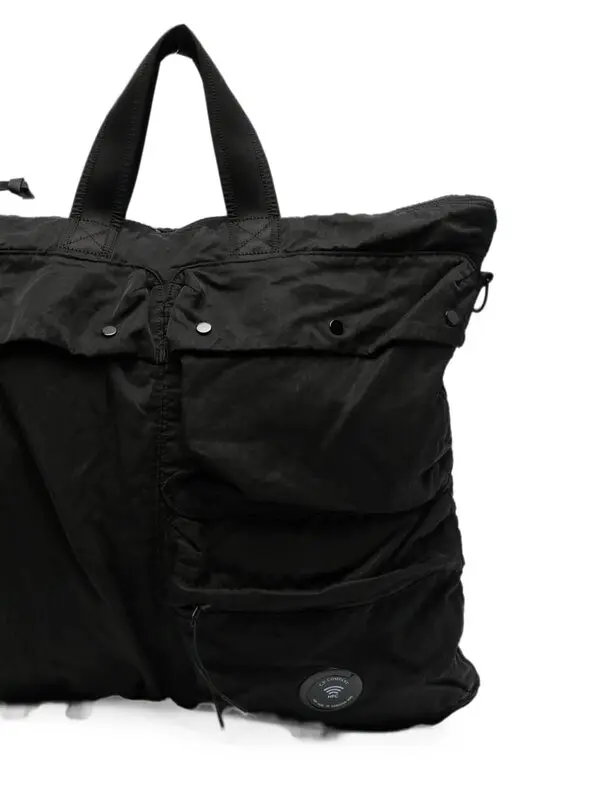 C.P. COMPANY Lens-detail Multi-pocket Tote Bag