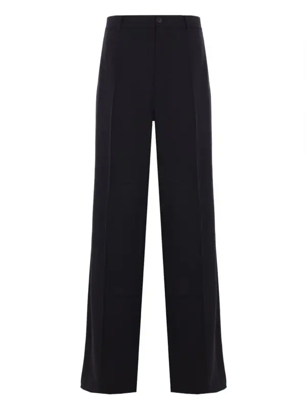Balenciaga Wool Blend Tailored Pants