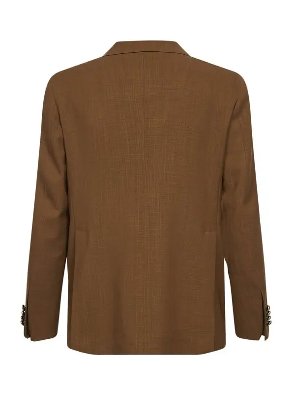 Tagliatore Clay Virgin Wool Vesuvio Single-breasted Blazer