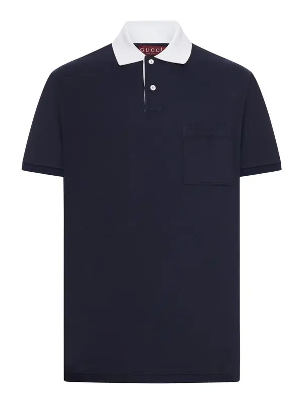 Gucci Stretch Cotton Piquet Polo