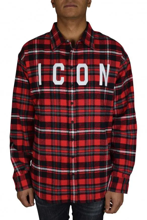 Dsquared2 Flannel Shirt - Red