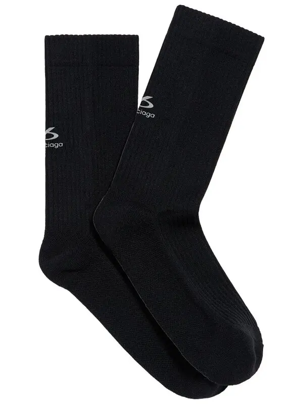 Balenciaga Techwear Technical Socks In Technical Knit