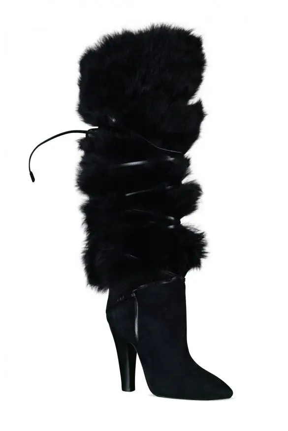 Saint Laurent Suede Jokull Boots