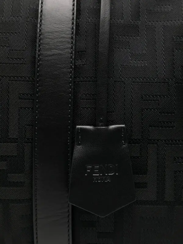 Fendi Ff Nylon Medium Travel Bag