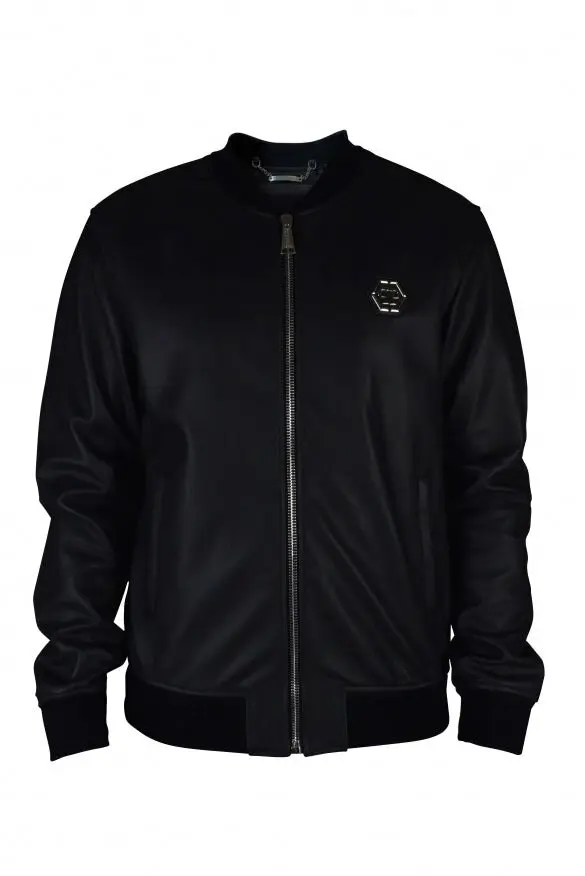 Philipp Plein Bomber Jacket - Black