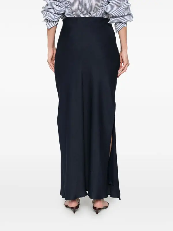 Brunello Cucinelli Line Blend Long Skirt - Multicolor