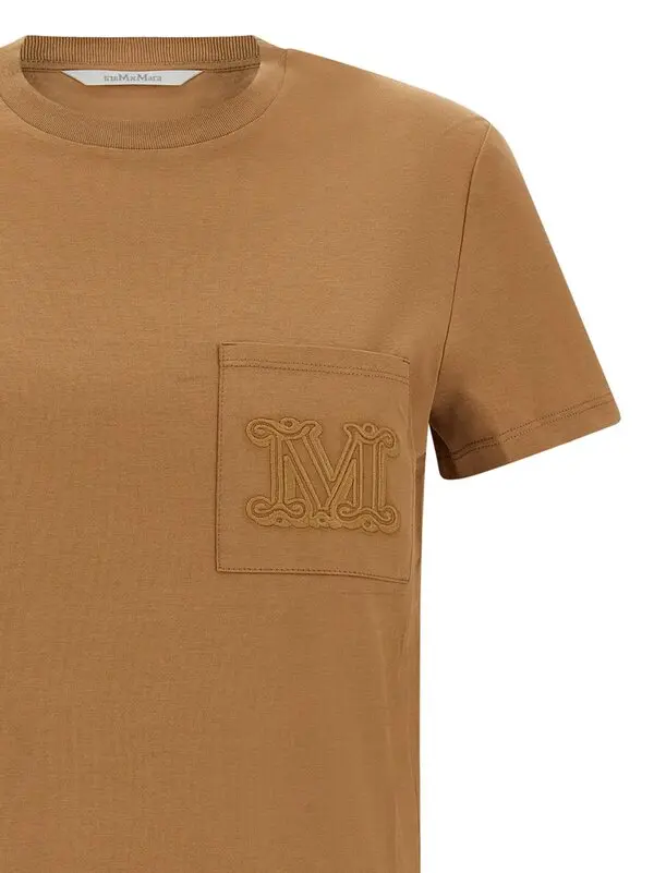 Max Mara Papaya Cotton T-shirt - Cream