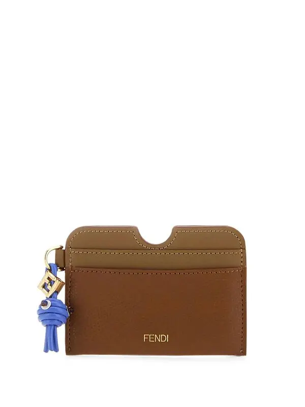 Fendi Ff Diamonds Leather Card Case - Multicolor