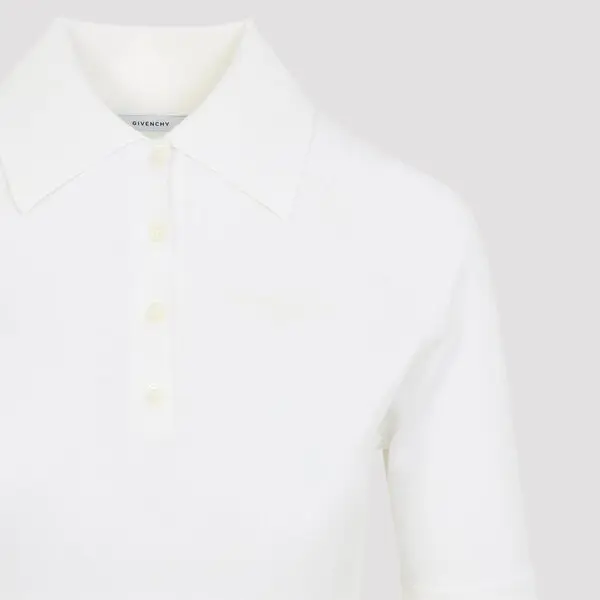 Givenchy Knit Polo - White