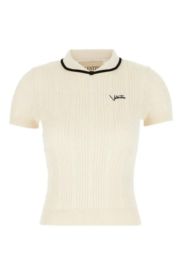 Valentino Garavani Short Sleeve Knitwear - Multicolor