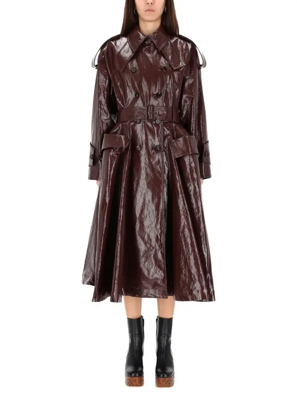 Chloé Riding Coat - Purple