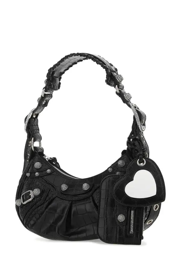 Balenciaga Le Cagole Xs Shoulder Bag - Black