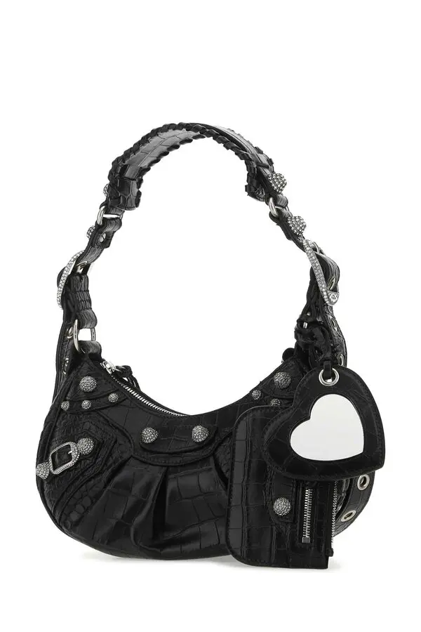 Balenciaga Le Cagole Xs Shoulder Bag - Black