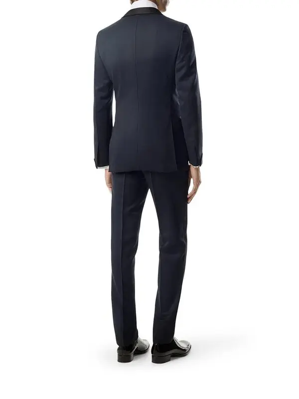 TOM FORD O`connor Wool And Silk Twill Evening Dress
