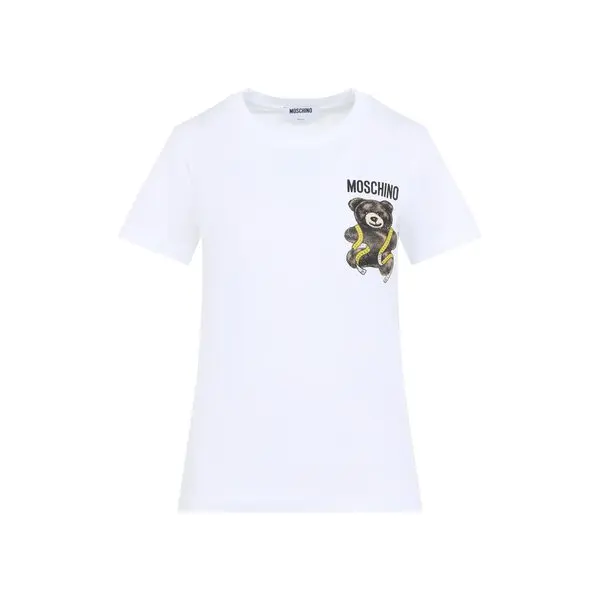 Moschino Mini Teddy Tee - White