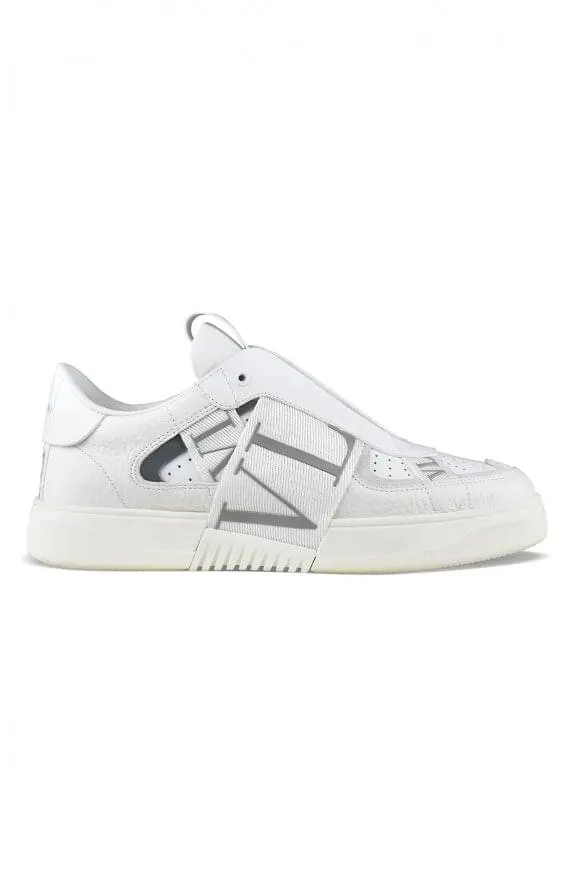 Valentino Garavani Vl7n Leather Sneakers - White