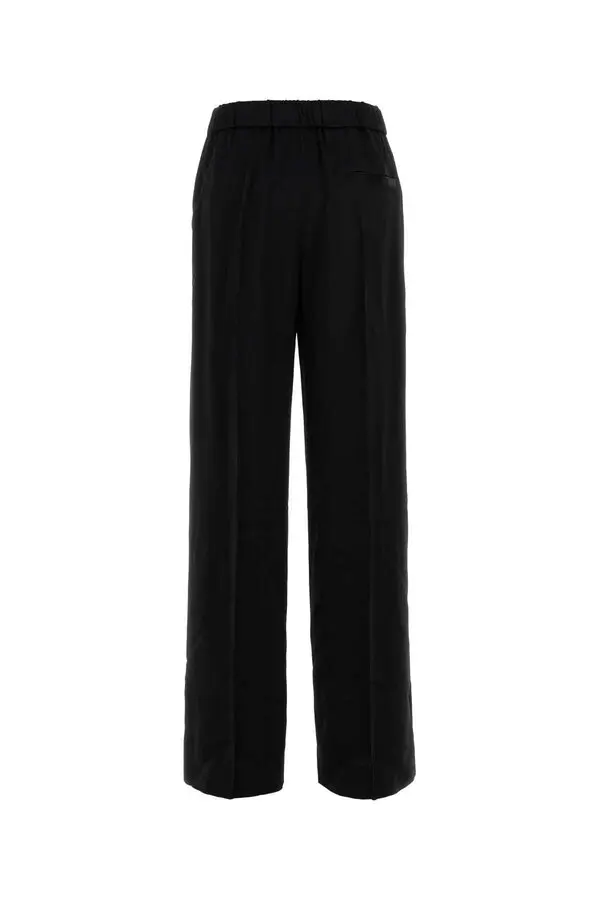 JIL SANDER Satin Wide-leg Pant