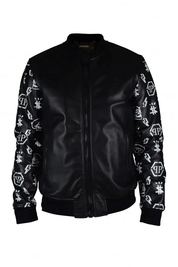 Philipp Plein Bomber Jacket - Black