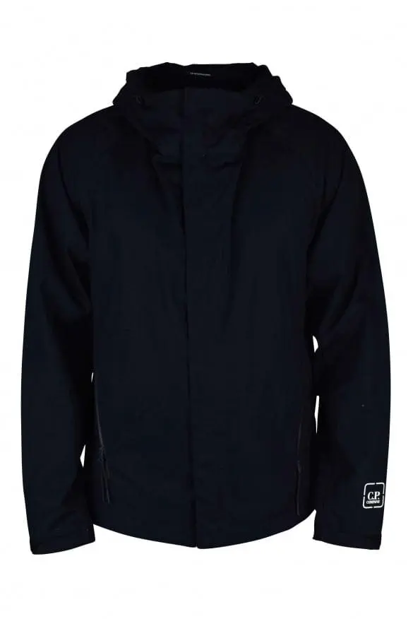 C.P. COMPANY Hydro Stop Tela Waterproof Hooded Jacket - Blue