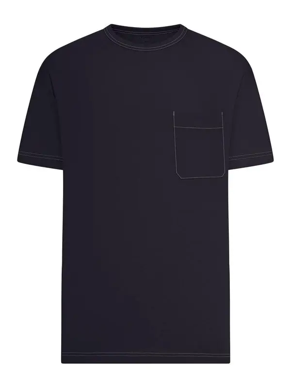 LEMAIRE Short-sleeved Boxy T-shirt In Heavy Jersey - Multicolor