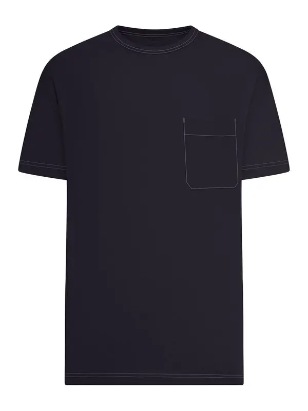LEMAIRE Short-sleeved Boxy T-shirt In Heavy Jersey - Multicolor