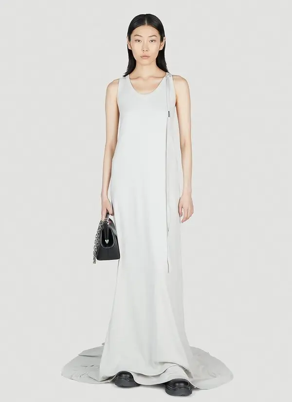 ANN DEMEULEMEESTER X-long Flared Dress