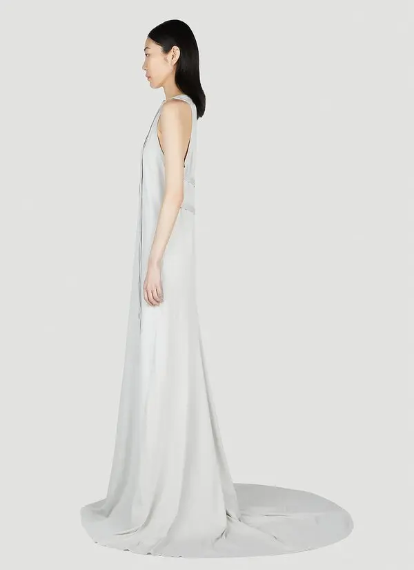 ANN DEMEULEMEESTER X-long Flared Dress