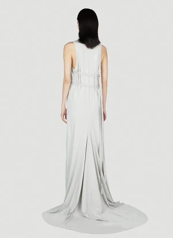 ANN DEMEULEMEESTER X-long Flared Dress