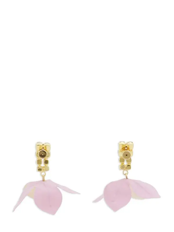 Marni Crystal Flower Earrings - Multicolor