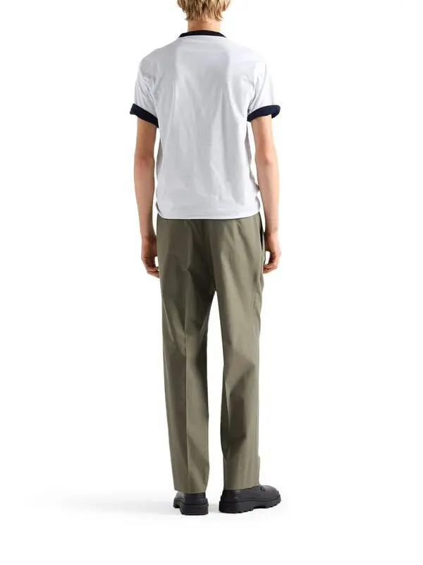Prada Reversible Cotton T-shirt - Multicolor