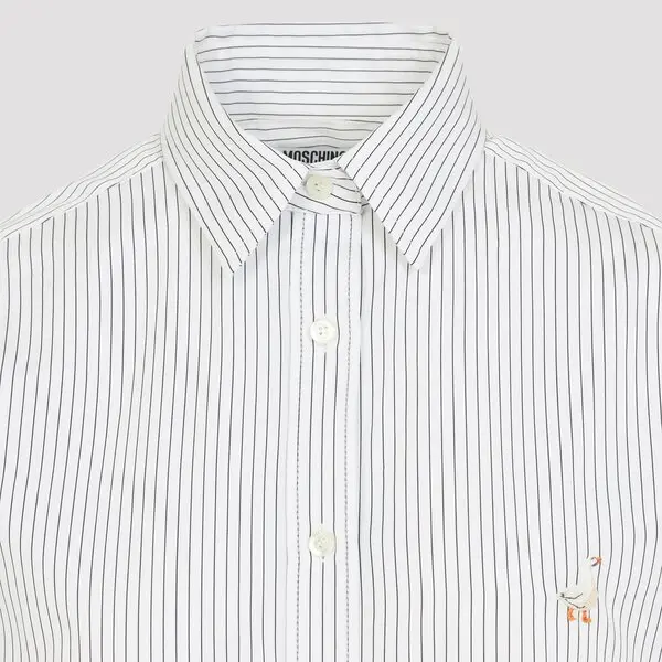 Moschino Striped Shirt - White