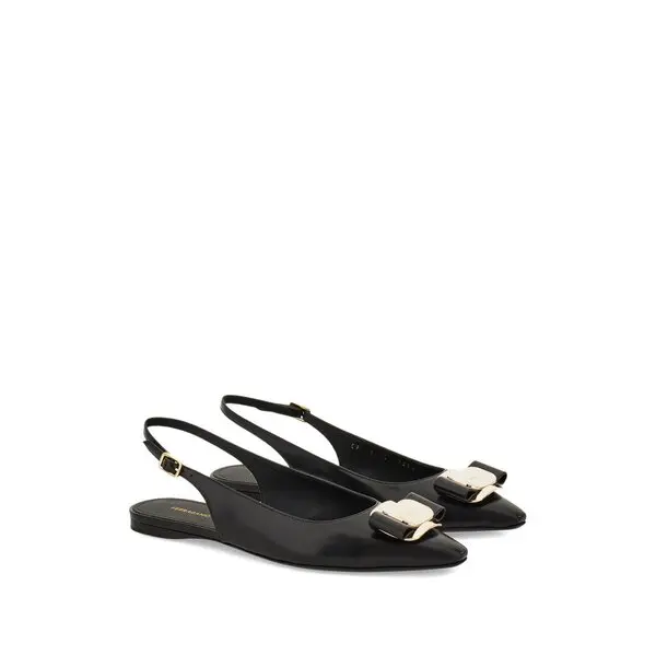FERRAGAMO Ballet Flats - Black