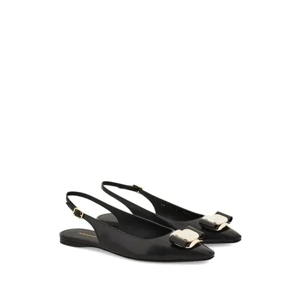 FERRAGAMO Ballet Flats - Black