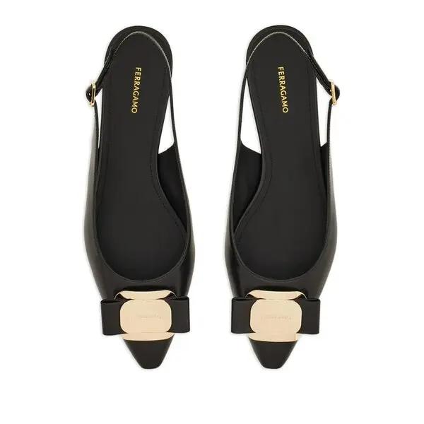 FERRAGAMO Ballet Flats - Black