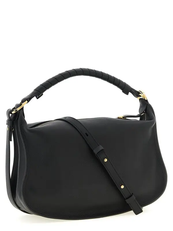 Chloé Marcie Shoulder Bag - Black