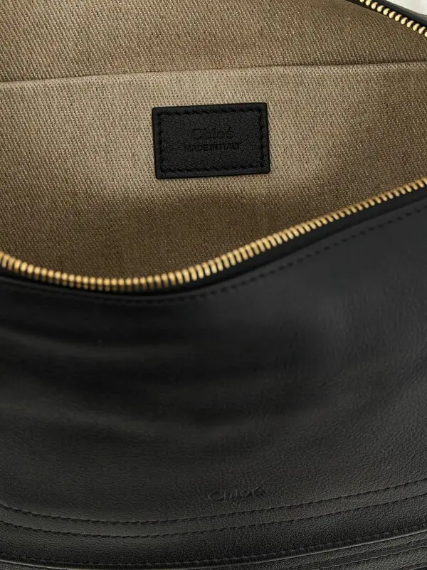 Chloé Marcie Shoulder Bag - Black
