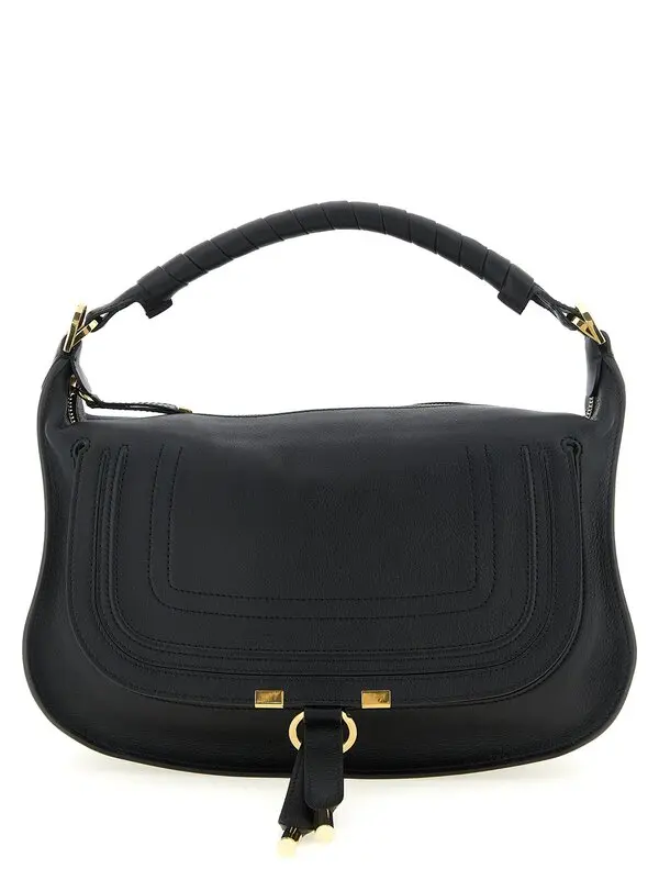 Chloé Marcie Shoulder Bag - Black