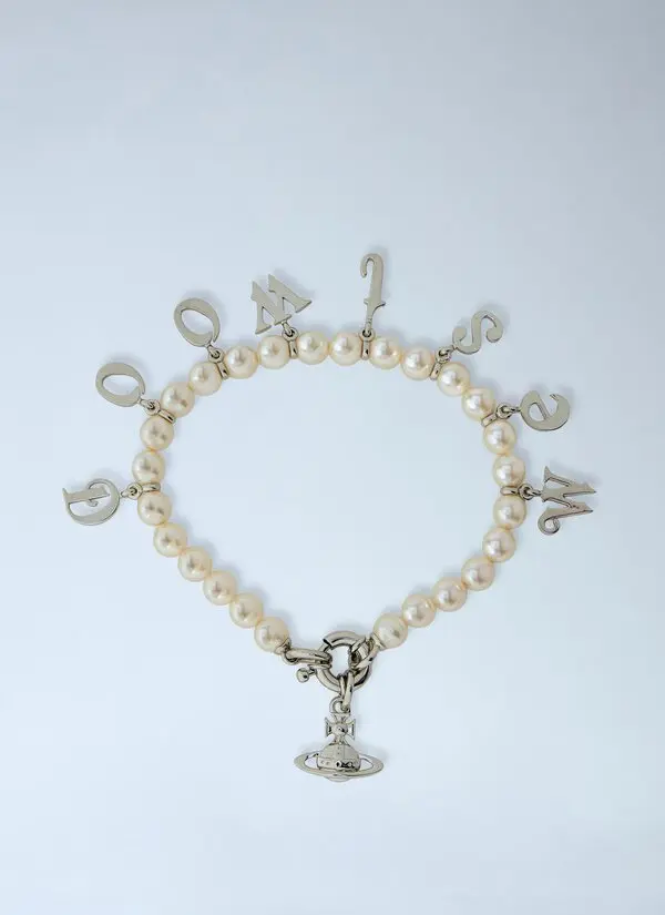 VIVIENNE WESTWOOD Leanne Twin Set Bracelet - Silver