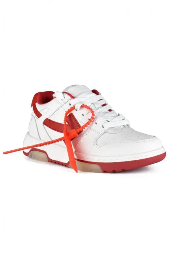 Off-White Out Of Office Leather Sneakers