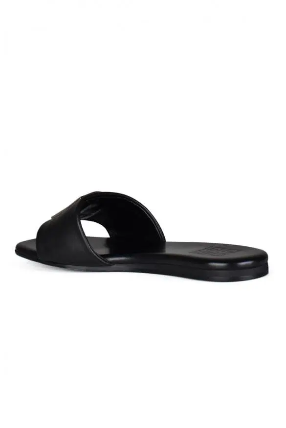 Givenchy 4g Leather Flat Sandals